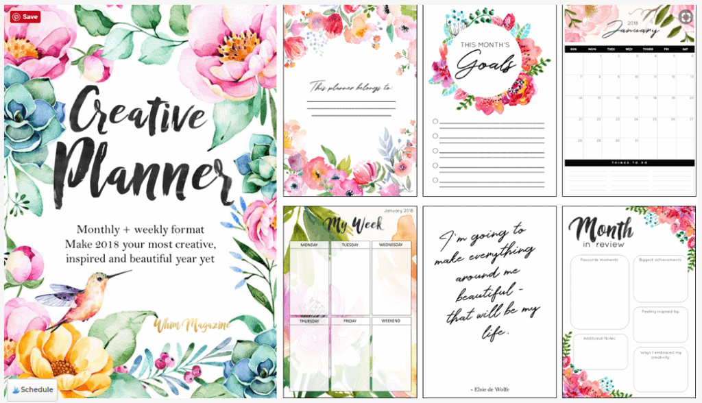 53+ Of The Most Beautiful FREE Printables To Organize Your Whole Life ...