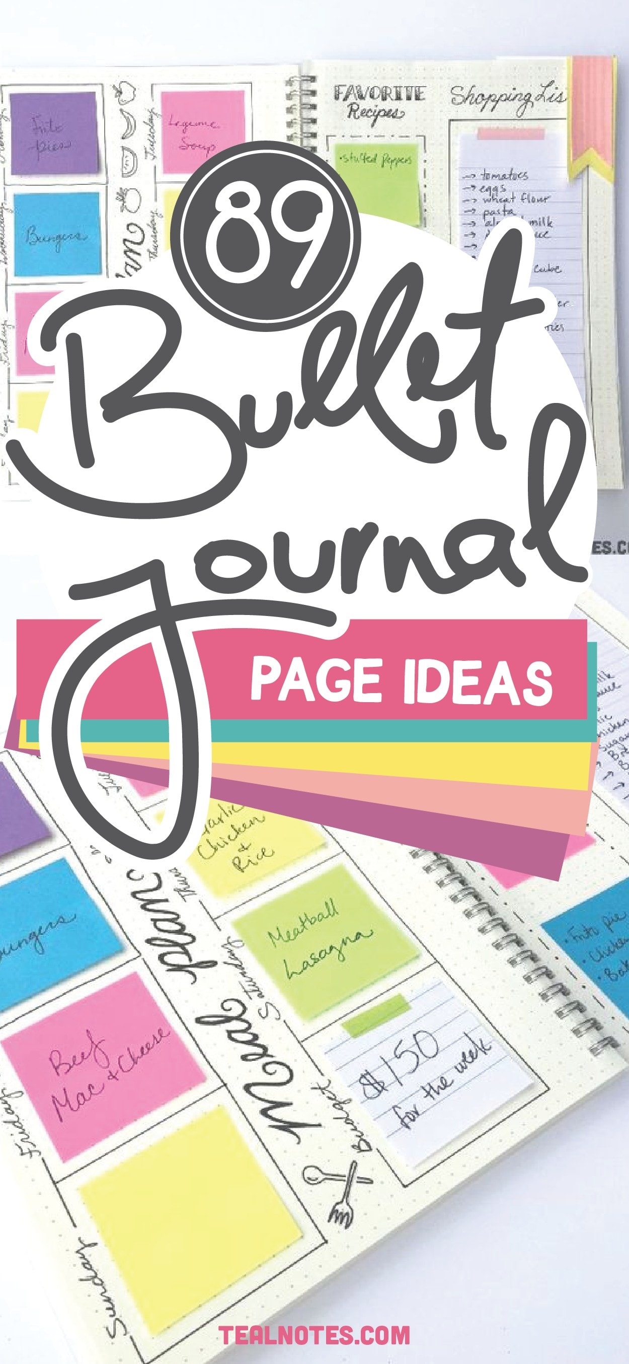 89 Bullet Journal Page Ideas To Inspire Your Next Entry— Bullet Journal ...
