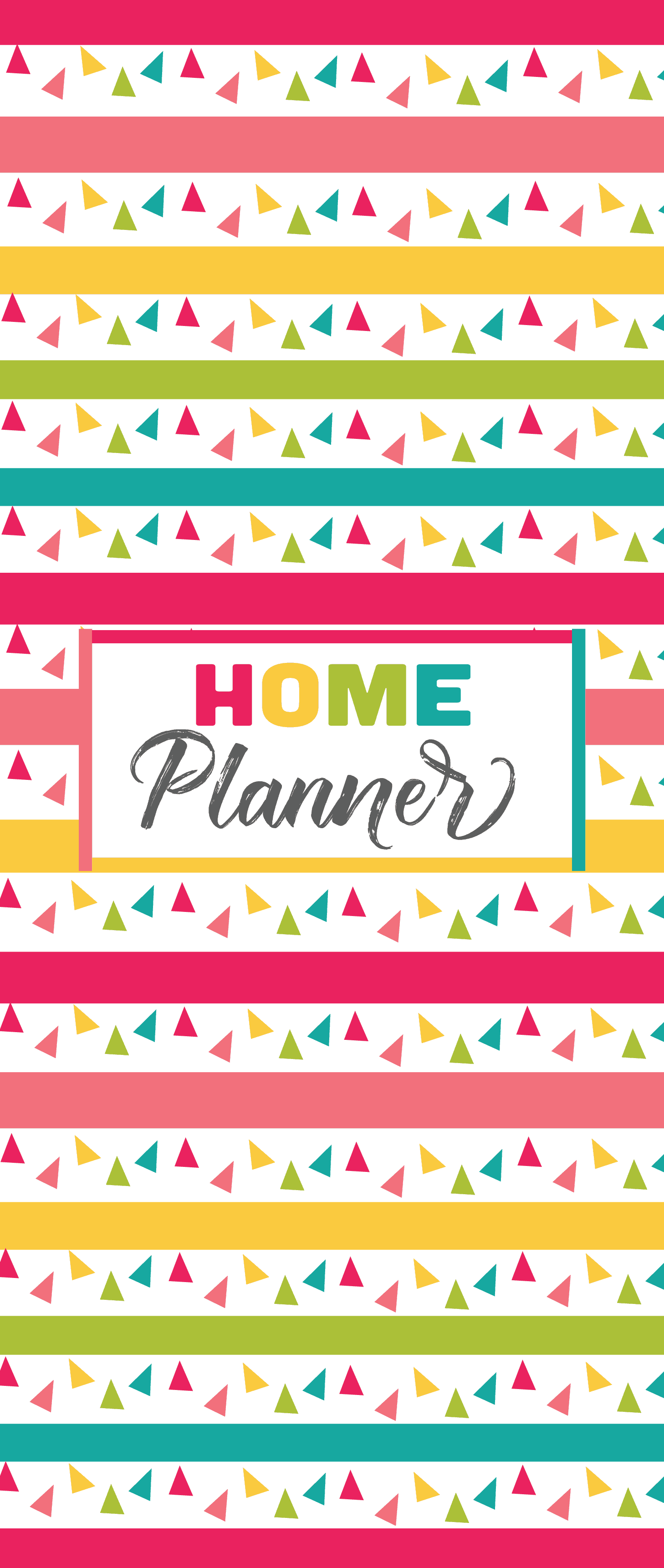 free printable planner 2019, cute home management planner printables ...