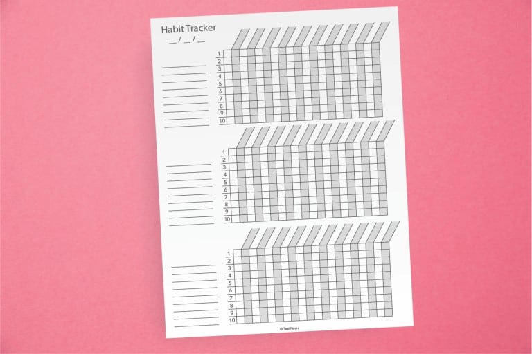 FREE Printable Habit Tracker PDF: The Ultimate Habit Tracker Guide