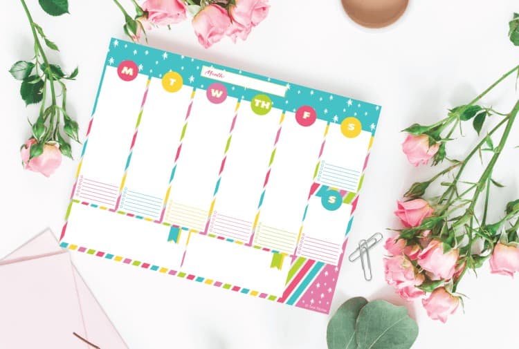 DIY Desk Organizer: A FREE Printable Organizer And A Perfect Desk Decor ...