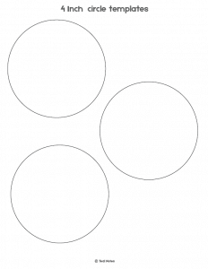 Circle Template: Free Printable Circle Templates For Your Next DIY Project