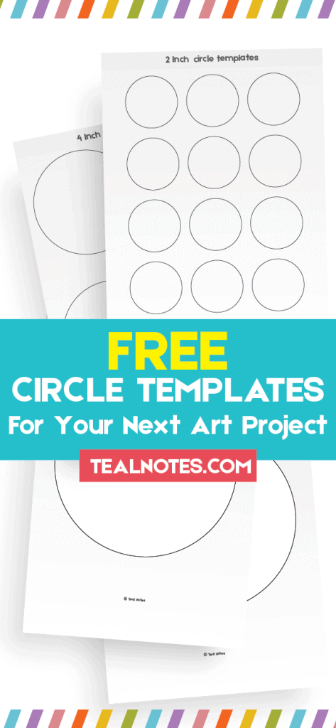 Circle Template: Free Printable Circle Templates For Your Next DIY Project