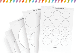 Circle Template: Free Printable Circle Templates For Your Next DIY Project