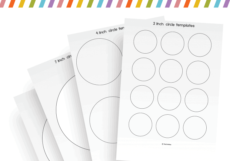 Circle Template: Free Printable Circle Templates For Your Next DIY Project