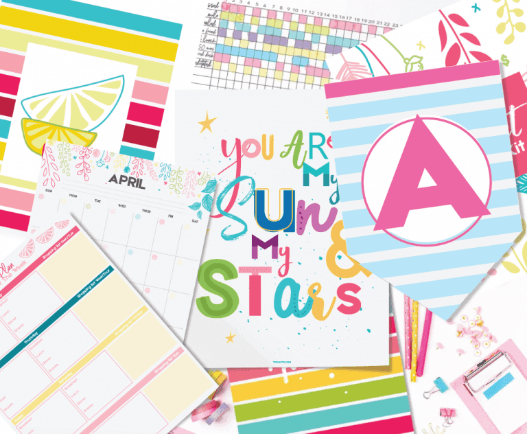 53+ Of The Most Beautiful FREE Printables To Organize Your Whole Life ...