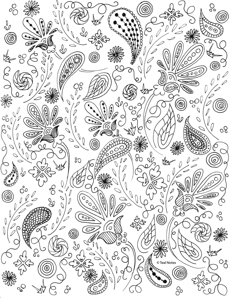 25 Printable Adult Coloring Pages You Can Print And Color (For Free!)