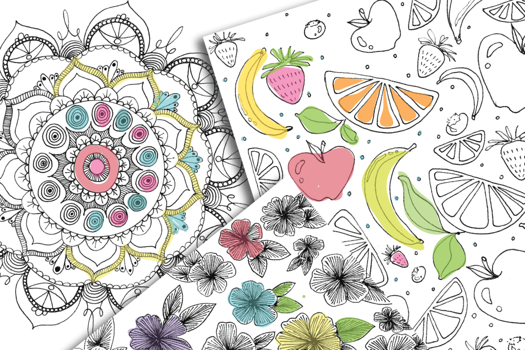 25 Printable Adult Coloring Pages You Can Print And Color (For Free!)