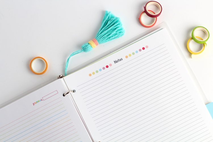 How To Make A DIY Planner You'll LOVE (2023) With Printables - Make A ...