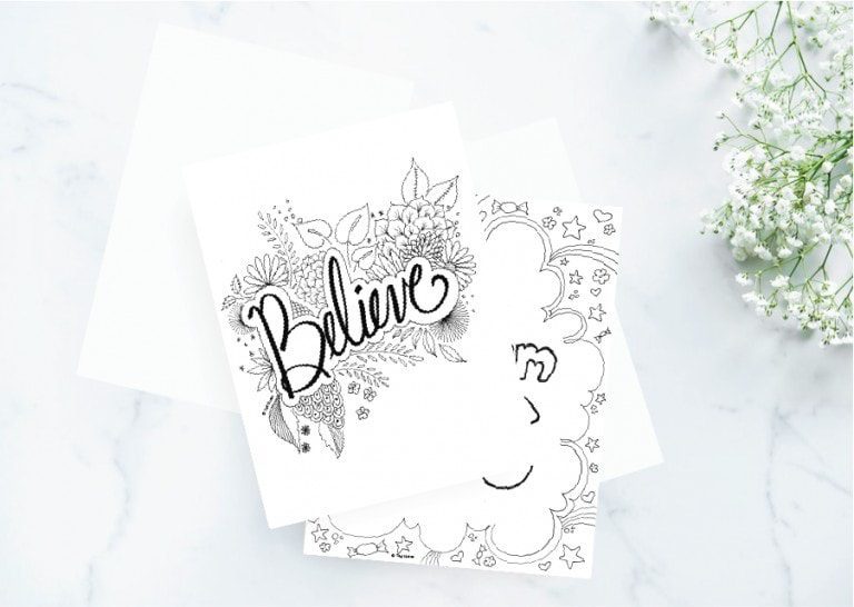 5 Quote Coloring Pages You Can Print And Color On Your Free Time