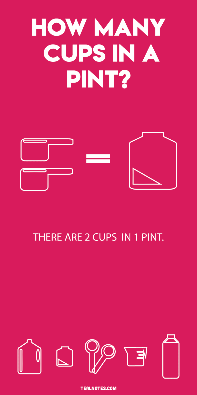 How Many Cups In A Pint How Many Cups In A Pint