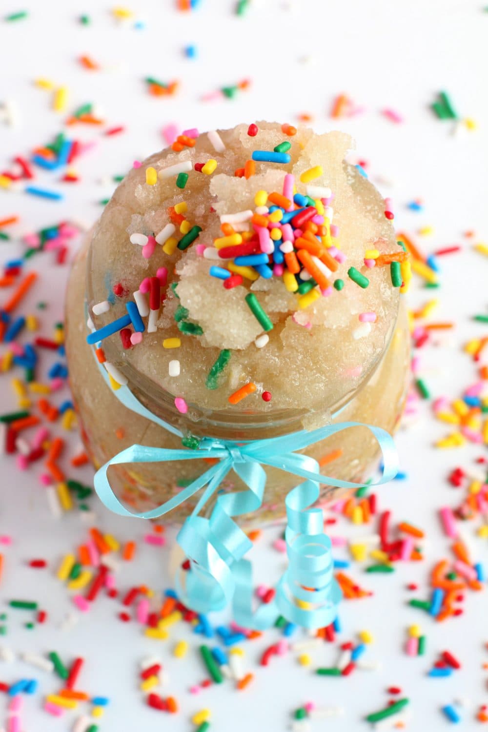 Birthday Cake Sugar Scrub | A Great DIY Gift Idea!