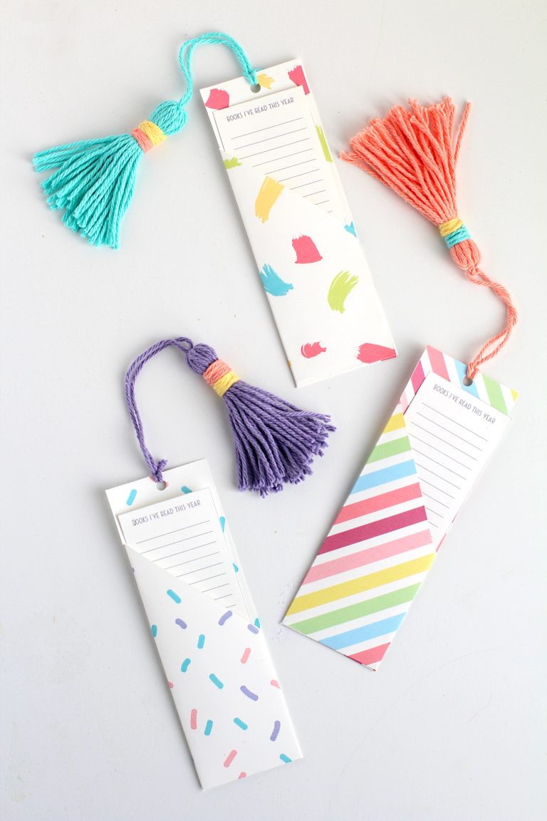DIY Bookmark With Book List Pocket: +10 Extra Design Ideas