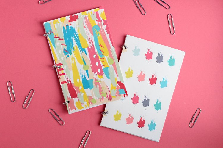 DIY Mini Bullet Journal Notebook