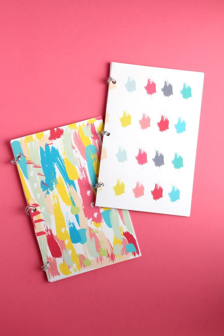 DIY Mini Bullet Journal Notebook
