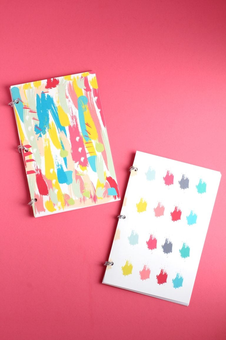 DIY Mini Bullet Journal Notebook