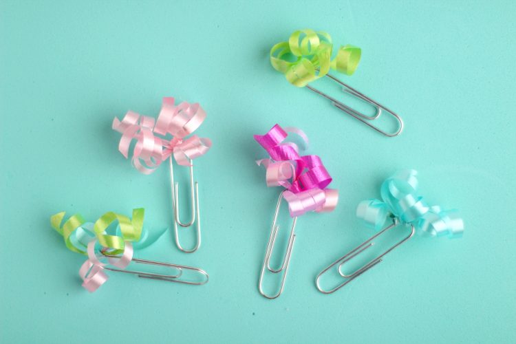 DIY Party Paperclip Flags For Planners And Notes