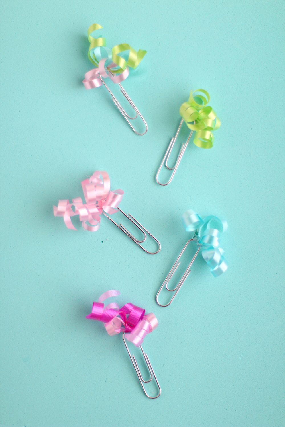 DIY Party Paperclip Flags For Planners And Notes