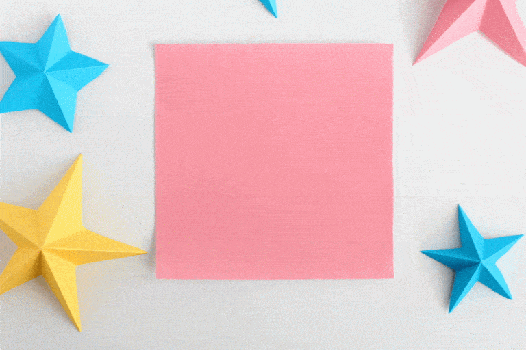 How To Make 3-D Paper Stars The Easy Way