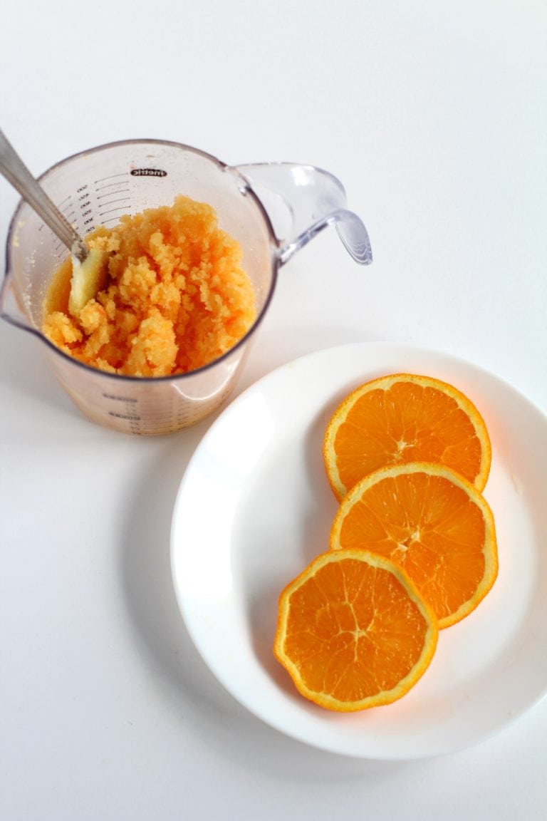 Orange Creamsicle Sugar Scrub With Honey