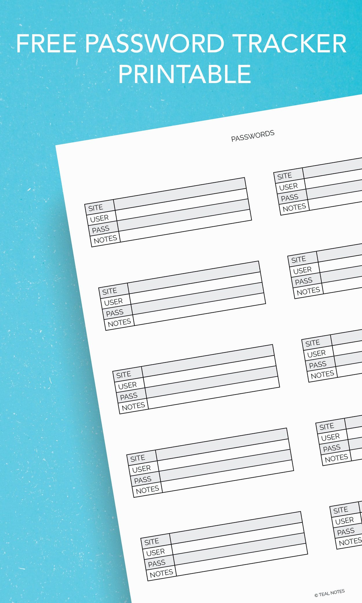 Free Printable Planner Downloads