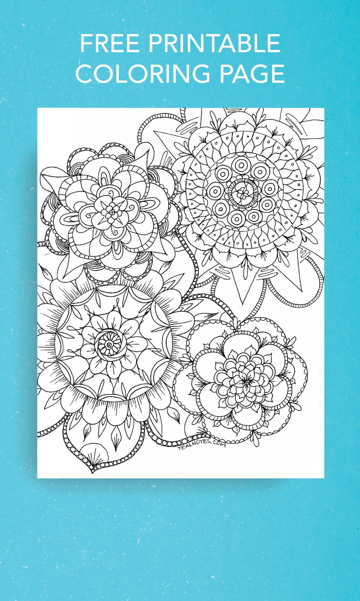 Free Mandala Printable Coloring Page