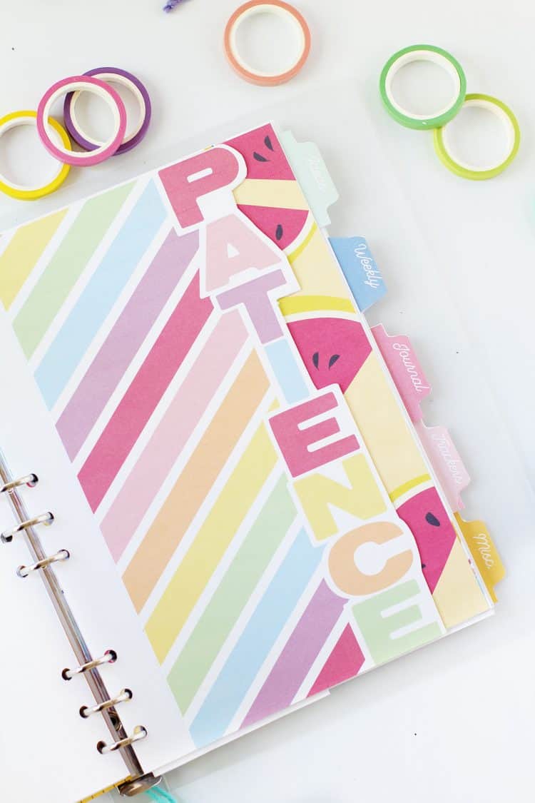 DIY Printable Planner Ideas And Flip Through!