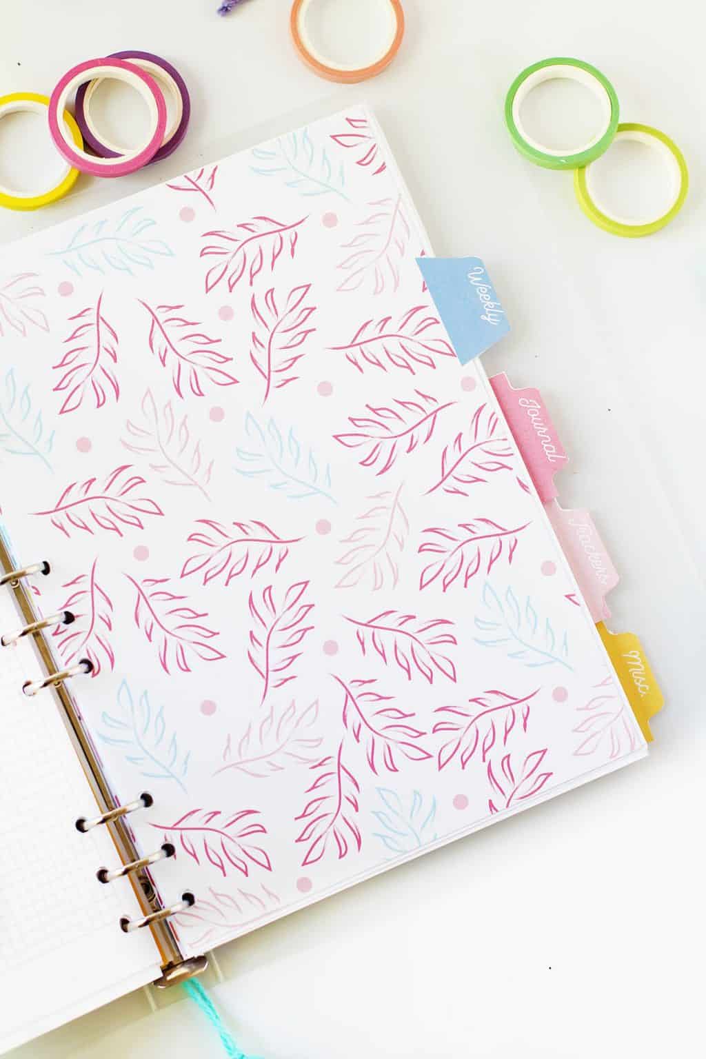 DIY Printable Planner Ideas And Flip Through!