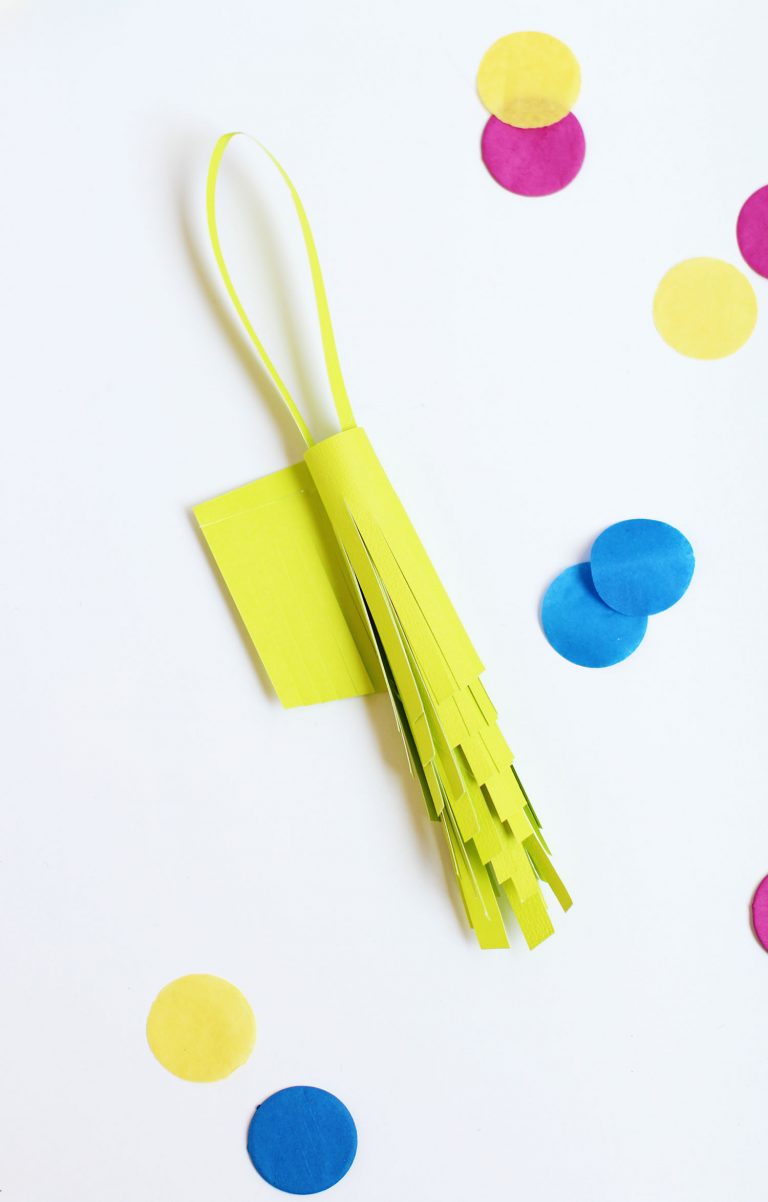 How To Make Paper Tassels