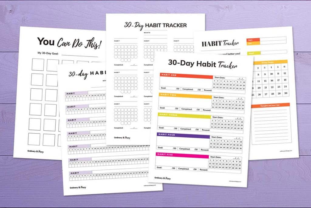 My 30-Day Habit Tracker Can Help You Build Better Habits 30-Day Habit ...