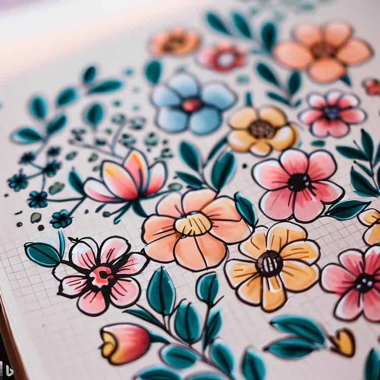Using Flowers In Your Bullet Journal (A Personal Touch)
